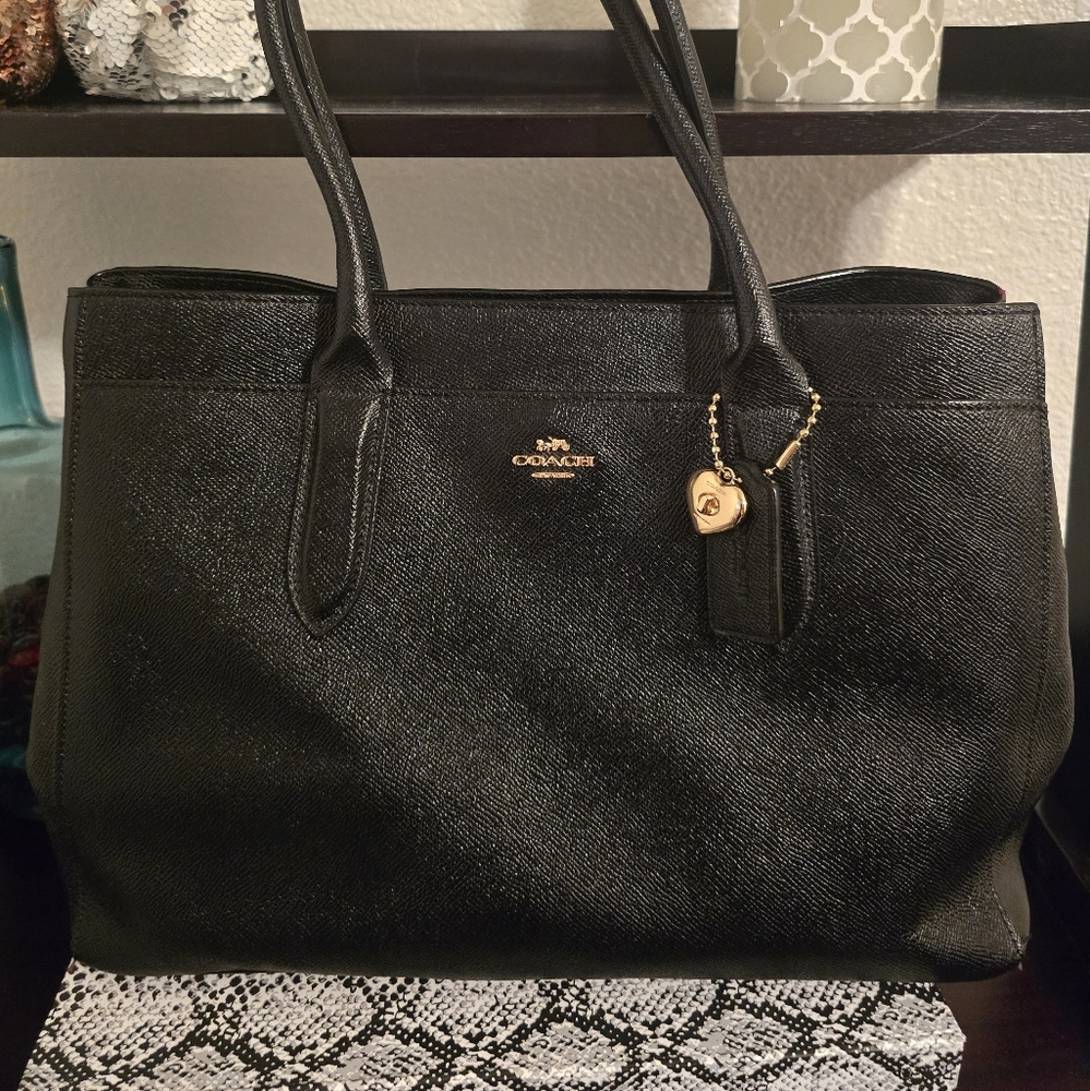 Coach Black Bailey Carryall - Gem